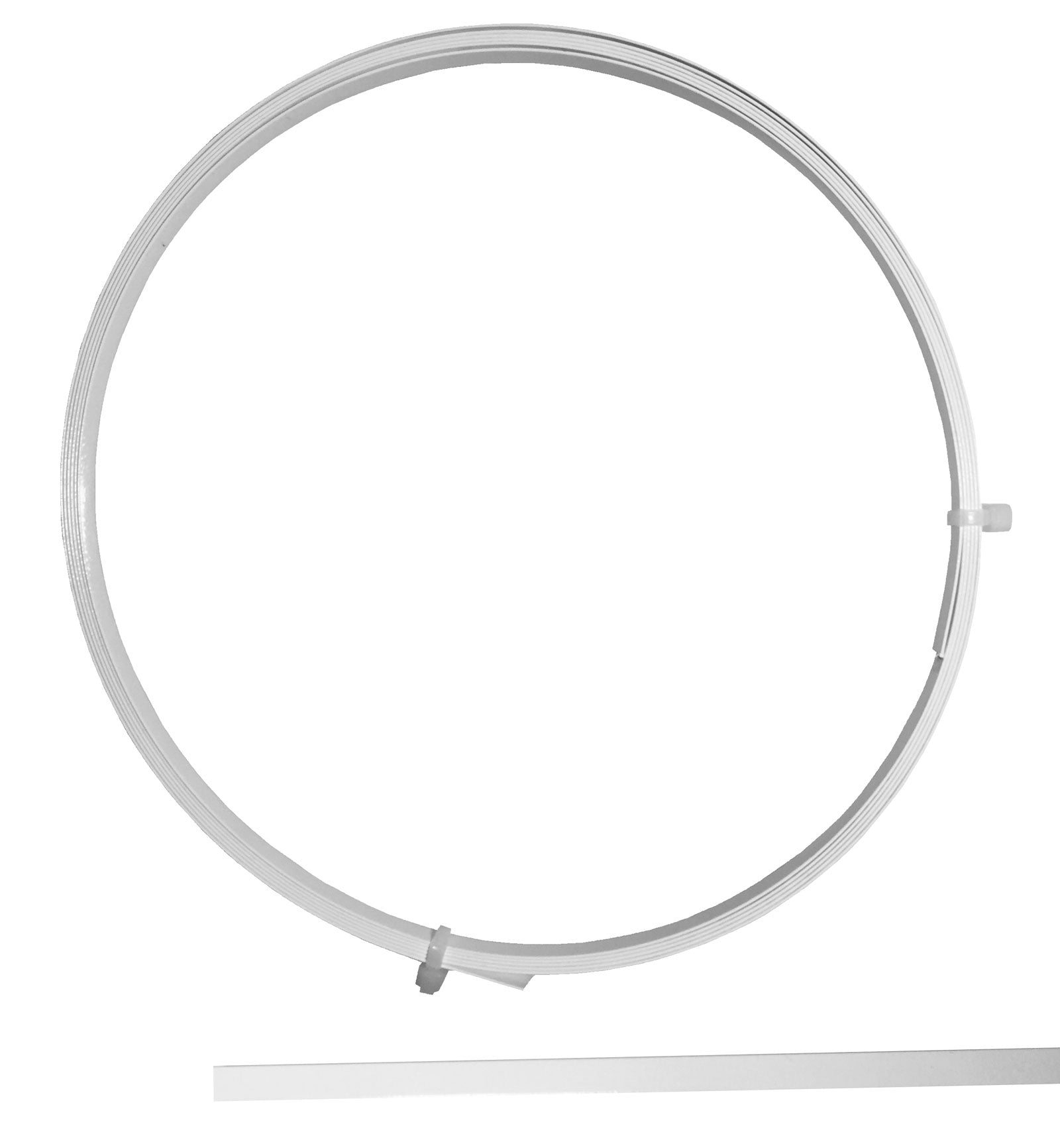 Wigona Federband Stahl beschichtet weiss 5mm 7mm 10mm Meterware Korset ...
